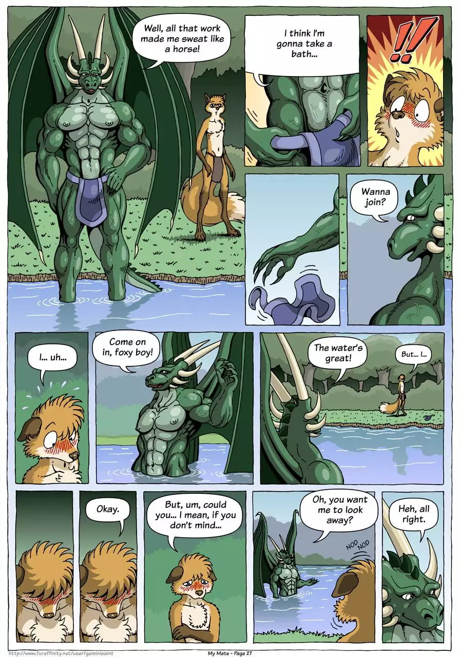 My Mate Chapter 1 Furry Yiff Comic 2536